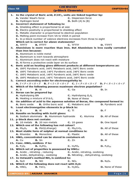 Chapter 04 D Block Elements Download Free Pdf Chemical Bond Acid