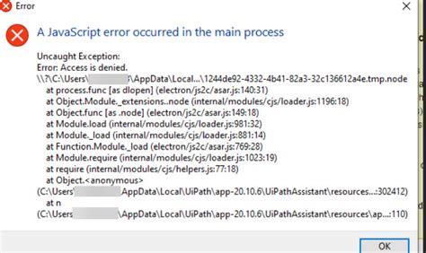 JavaScript Error Assistant UiPath Community Forum