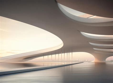 Premium Ai Image Bridge Of The Future