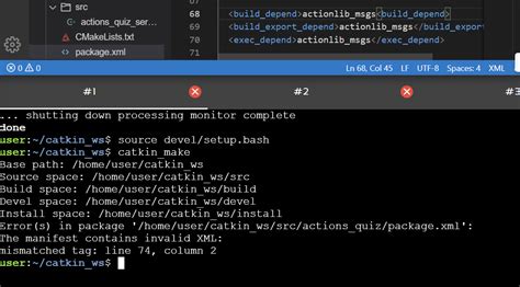 Action Quiz Goal Not Using Custom Msg ROS Basics In Days C The Construct ROS Community