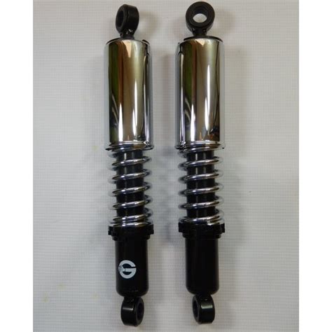 Girling Genuine Girling Shocks Classic Motorcycle 12 4 Open Spring Chrome Cover Load 145lbs