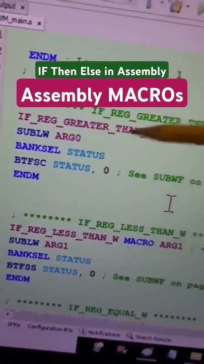 assembly programming macros if then else in assembly language youtube