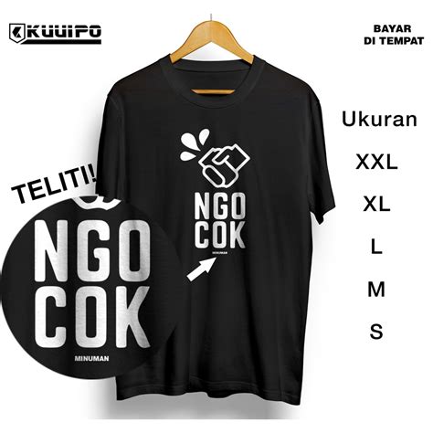 Jual Baca Teliti Kaos Ngocok Minuman Baju Cowok Baju Cewek