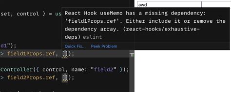 inconsistent behavior of ref callback between `useform register` and