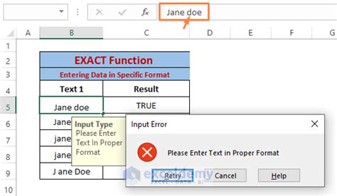 How To Use Excel EXACT Function 6 Suitable Examples ExcelDemy