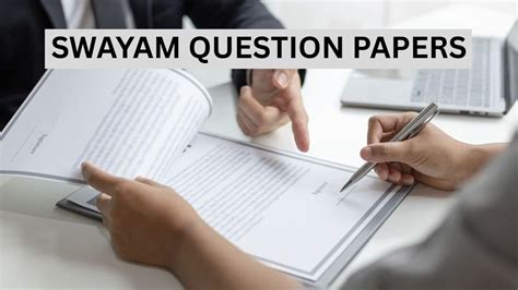 Nta Swayam Question Paper 2025 Download Previous Year Question Papers