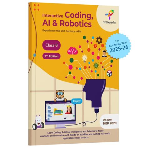 interactive coding ai and robotics book for class 6