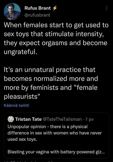 Women And Their Ungrateful Expectations For Enjoying Sex R Blatantmisogyny