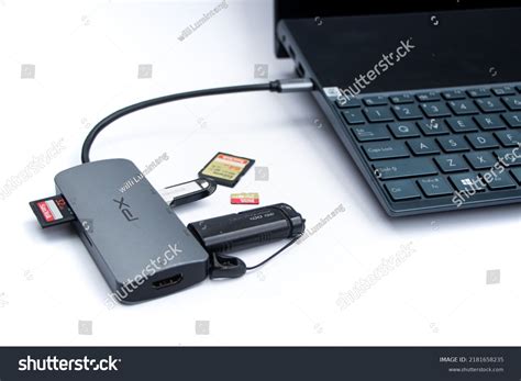 Usb Type C Adapter Hub Various Stock Photo 2181658235 Shutterstock