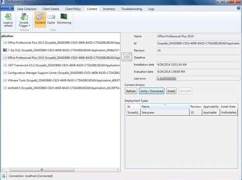 Configuration Manager Support Center
