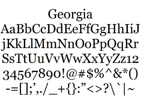 Georgia Font Meaning At Stanley Harrison Blog