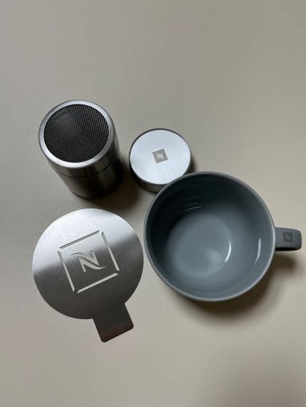 네스프레소 바리스타 세트 카푸치노 컵 And 바리스타 키트