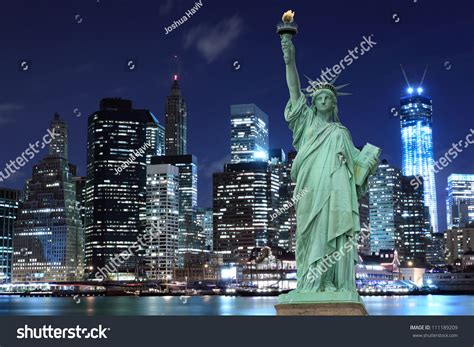 New York City Skyline With Statue Of Liberty At Joel Gsell Blog