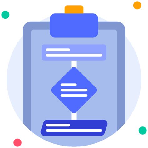 Flowchart Generic Rounded Shapes Icon