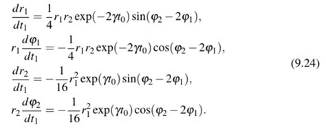 Method Of Multiple Time Scales Numerical Simulation Of The Modes Coupling
