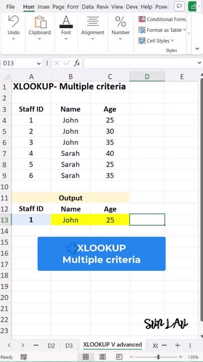 Mostafa Mansy On Linkedin Multiple Criteria Search Using Xlookup 10 Comments