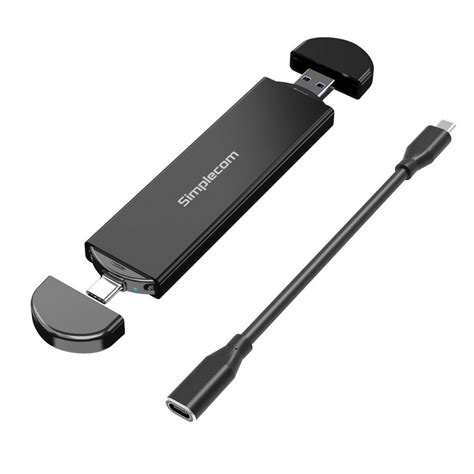 Simplecom SE NVMe SATA M SSD To USB Gen Dual USB Connector