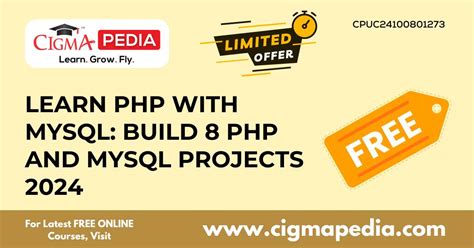 Learn Php With Mysql Build 8 Php And Mysql Projects 2024 Free Udemy