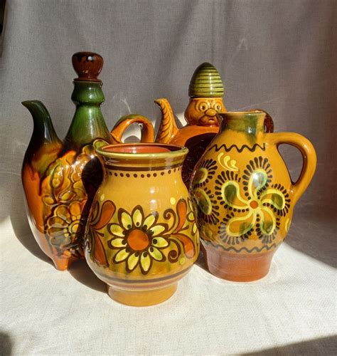 Ваза васильківська кераміка майоліка глиняна 465 грн Посуд кухонне приладдя Київ на Olx