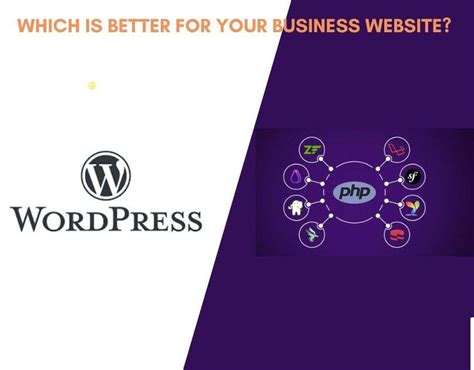 wordpress vs php which one is better purpleno website design