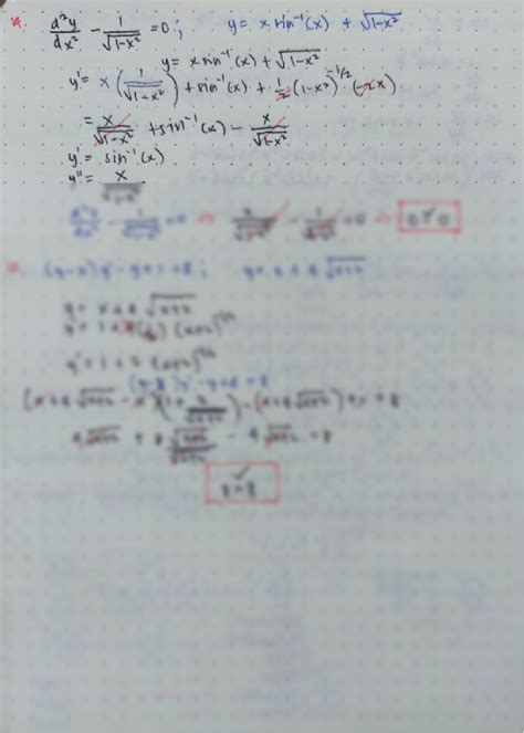 Solution Calculus Differential Equations Classifications Solutions P6