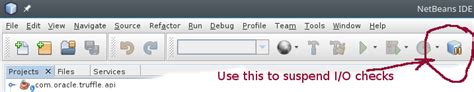 Java Is There A Way To Stop Netbeans Scanning Projects Stack Overflow