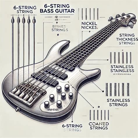 Ultimate Guide To 6 String Bass Strings Unlocking Powerful Tones For