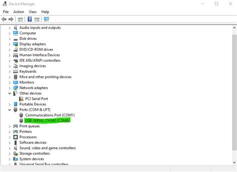 arduino ide serial port issues photobuilds