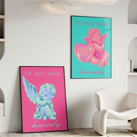 Cherub Art Etsy