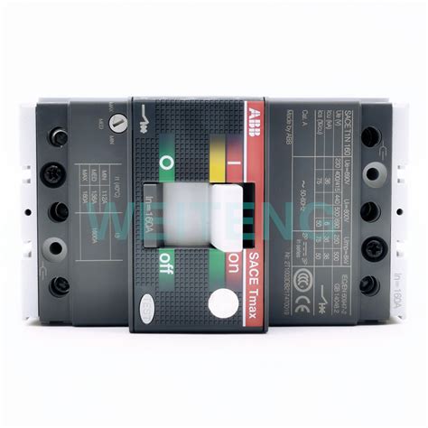 Abb Sace T1n160 塑壳断路器 Sace Tmax空气开关160a三相总闸415v虎窝淘