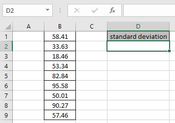 How To Use The STDEV Function In Excel
