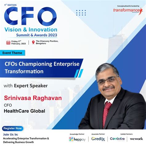Srinivasa Raghavan On Linkedin Helping Financial Leaders To Develop As