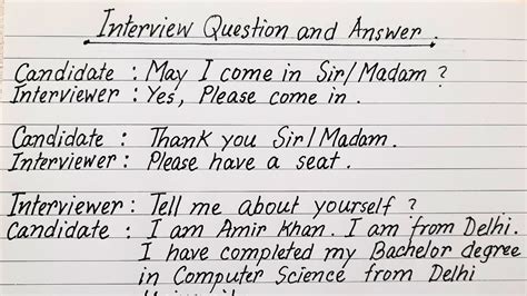 Interview Preparation Job Interview Questions And Answers Manha