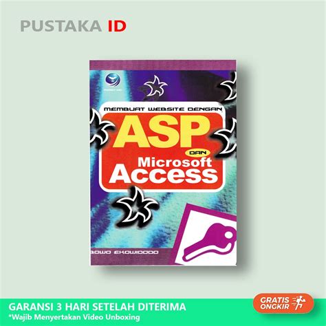 jual buku membuat website dengan asp dan microsoft access original
