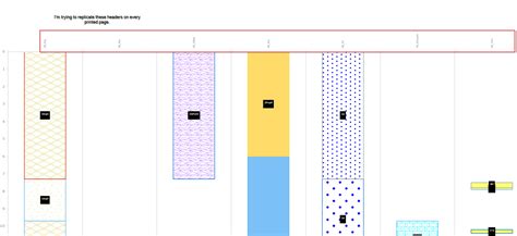 Javascript Duplicating A Chart Header Across Multiple Pages Of Print