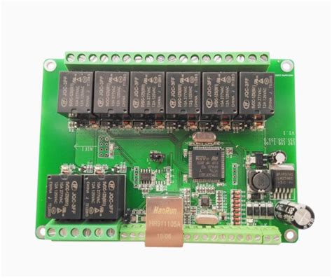 Modbus Network Relay Module High And Low Level Trigger Delay On And Off