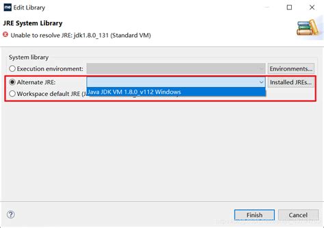 Unbound Classpath Container ‘jre System Library Jdk180131 ‘ In