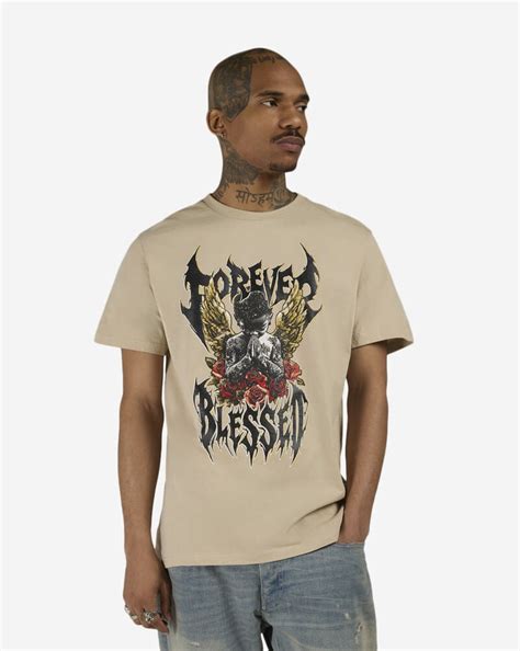 Shop Mister Tee Gloss Forever Blessed Tee Mtus521 Us 03872 Beige