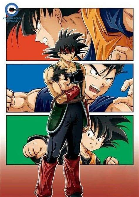 Bardock Goku Gohan Goten Dragon Ball Artwork Dragon Ball Z