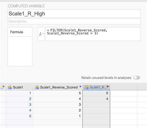 6 4 Filter Statistics With Jamovi