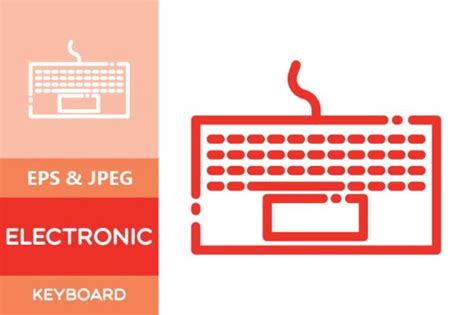 Electronic Icon Keyboard Graphic By Beldonbenediktus Creative Fabrica