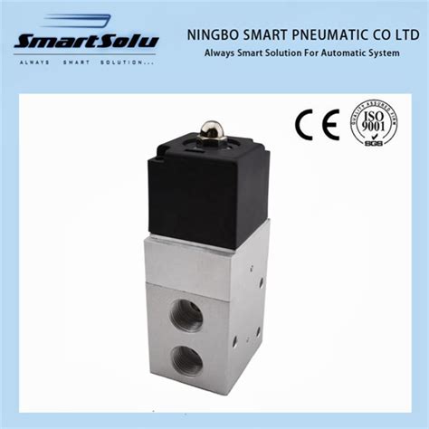 중국 맞춤형 방향 알루미늄 제어 솔레노이드 밸브 제조업체 공급업체 공장 중국산 Smart Pneumatic