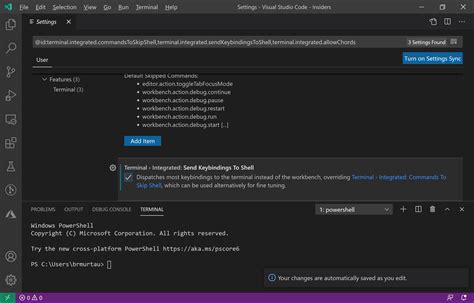 Optimize Autosave Message When Changing Settings Issue Microsoft Vscode GitHub