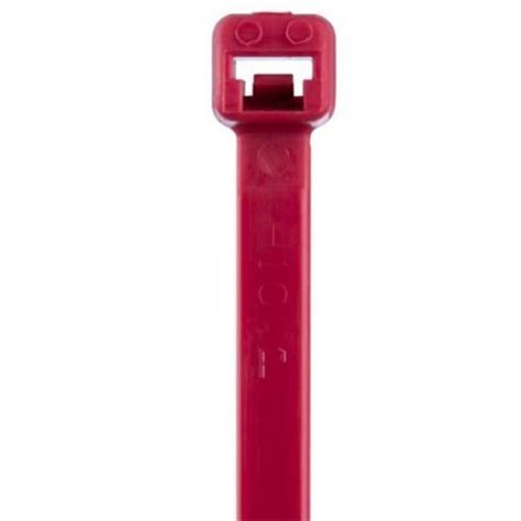 Nylon Plenum Intermediate Cross Section Cable Tie Red Plt15i C2 Pack