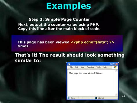 Php Presentation Ppt