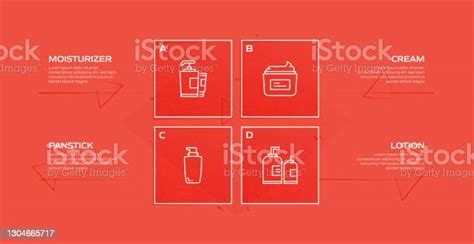 미용 바디 케어 및 화장품 관련 프로세스 인포그래픽 템플릿 프로세스 타임라인 차트 선형 아이콘이 있는 워크플로 레이아웃 0명에 대한 스톡 벡터 아트 및 기타 이미지 Istock