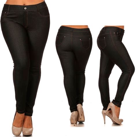Womens Plus Size Black Jeans Plus Size Jeans