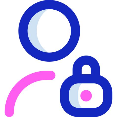 Block User Super Basic Orbit Color Icon