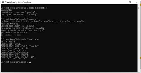 Github Bobwenstudy Test Kconfig System Kconfig
