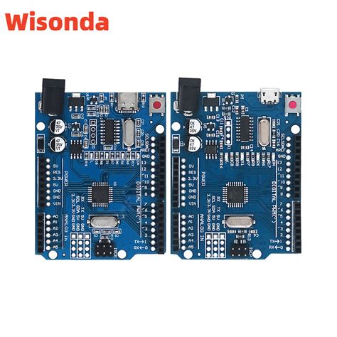 ชิป Uno R3 Ch340gmega328p 16mhz สําหรับบอร์ดพัฒนา Arduino Uno R3 และสายเคเบิล Usb Shopee Thailand